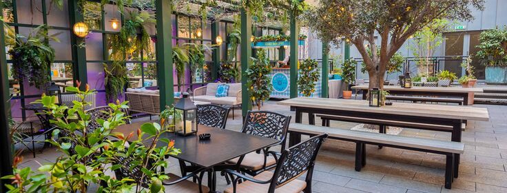 The Garden Terrace | The Grand Hotel Birmingham